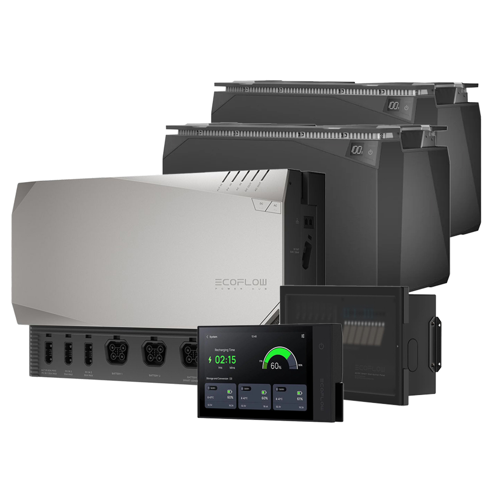 EcoFlow PowerKit 10kWh Independence Kit - Kit: Independence Kit