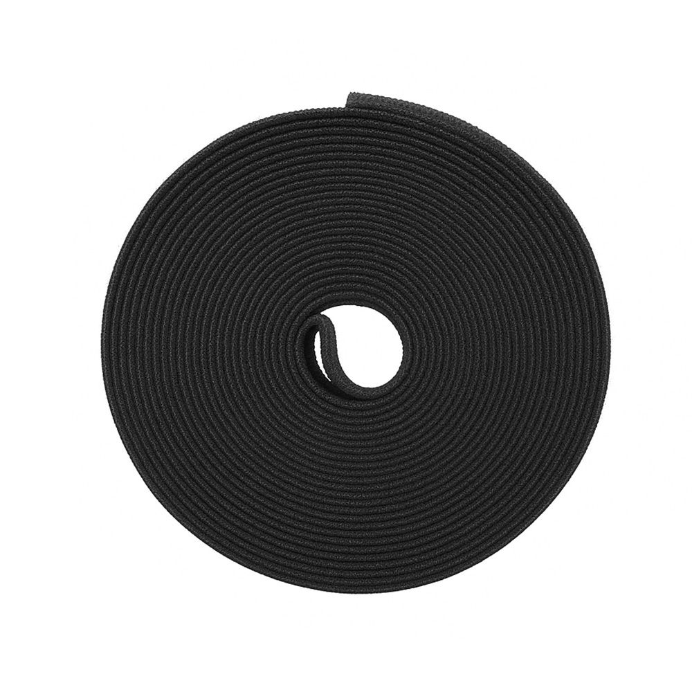 Velcro cable ties 2m x 10mm black, can be cut to size for cable management
