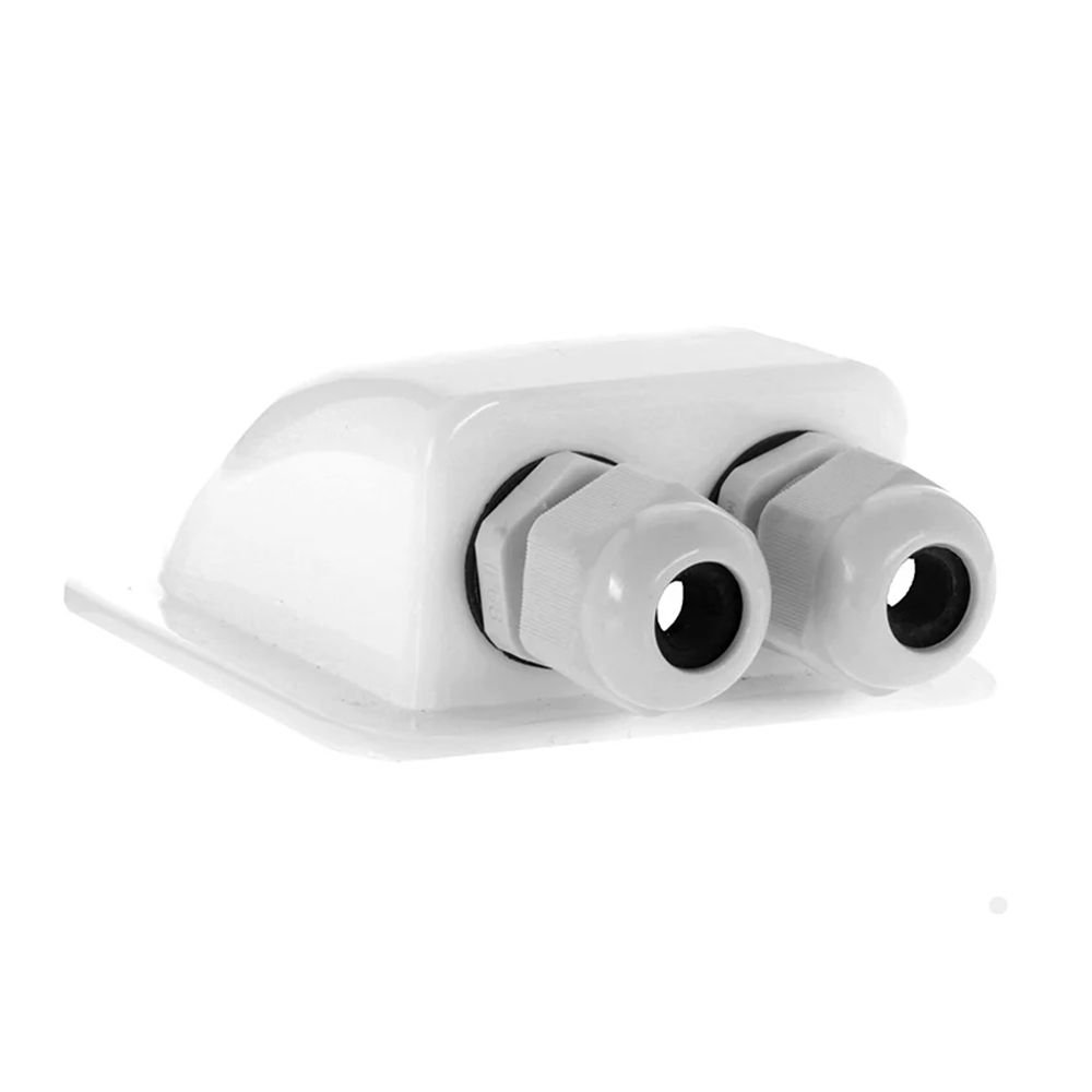 Offgridtec© Roof Cable Entry 2x white