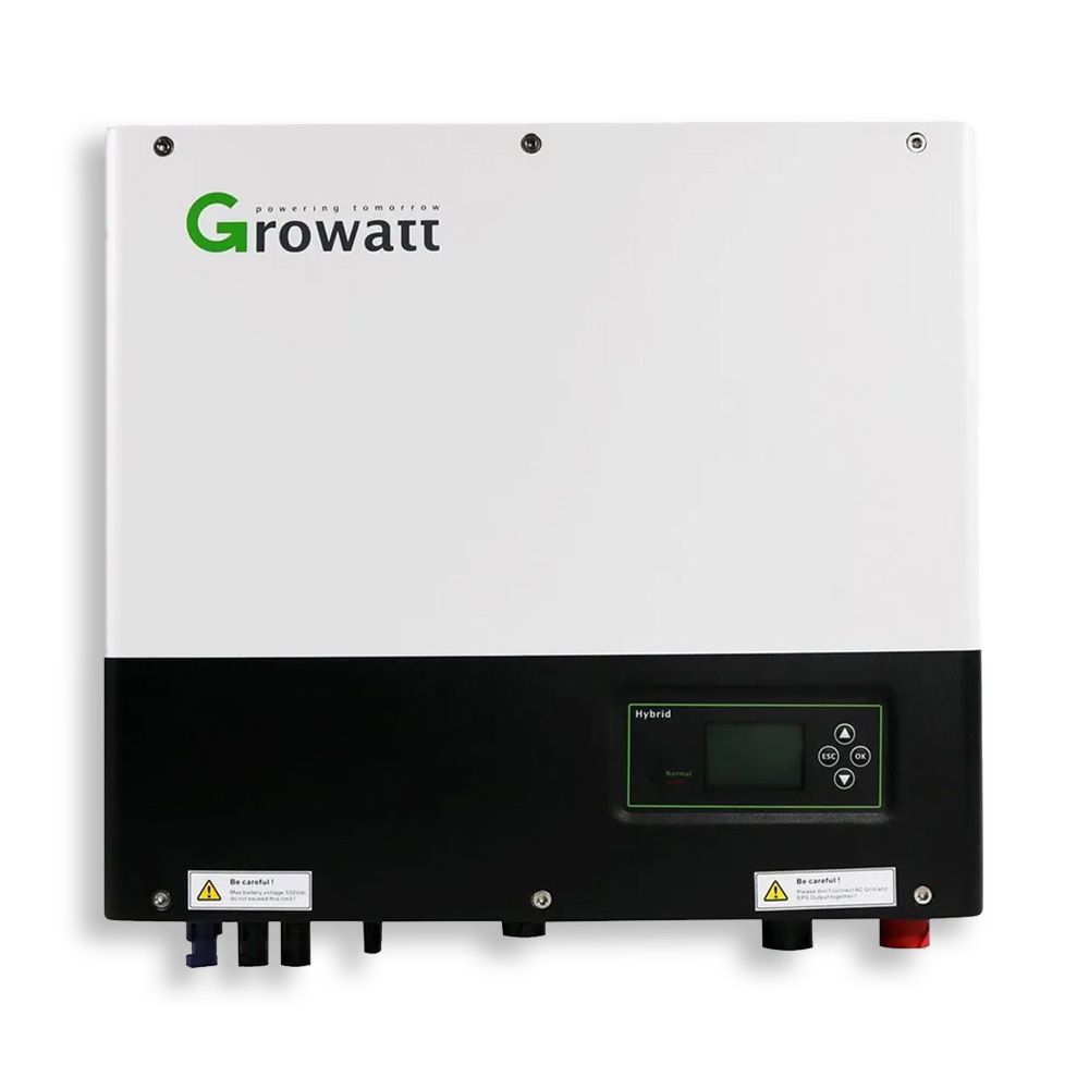 Growatt retrofit kit 7.68kWh ARK SPH 10000TL3 BH-UP Hybrid Inverter LiFePO4 storage system ...
