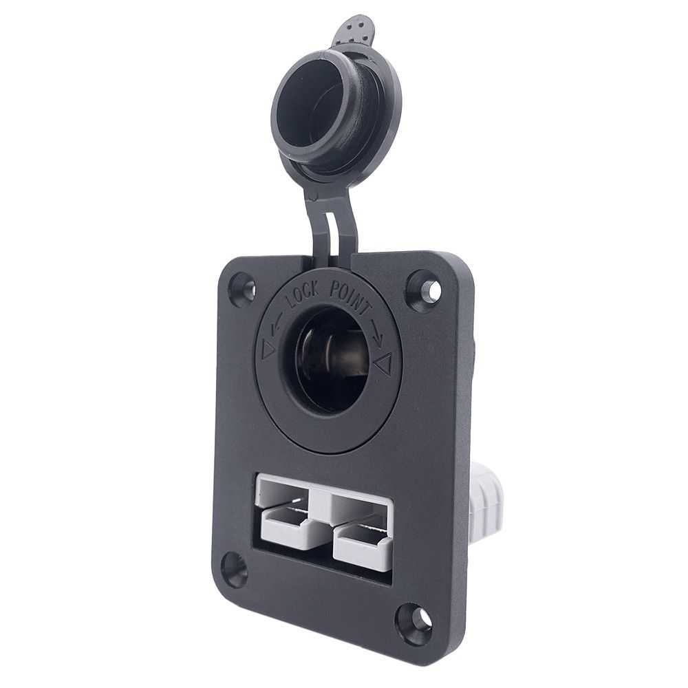 Offgridtec mounting frame Anderson plug - cigarette lighter DS1011